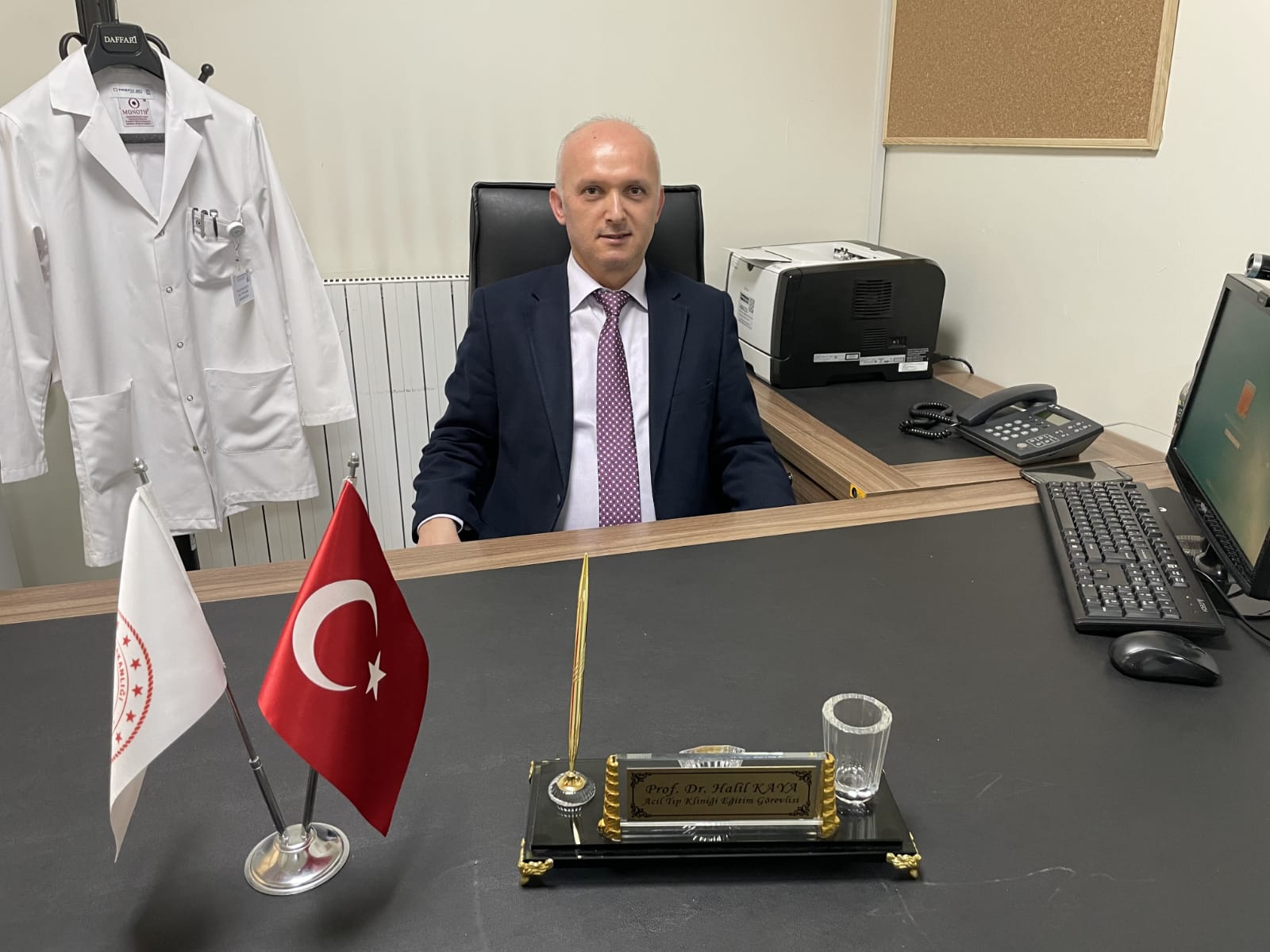 Prof. Dr. Halil KAYA'ya yeni görevinde başarılar dileriz. | Acil Tıp Uzmanları Derneği | ATUDER